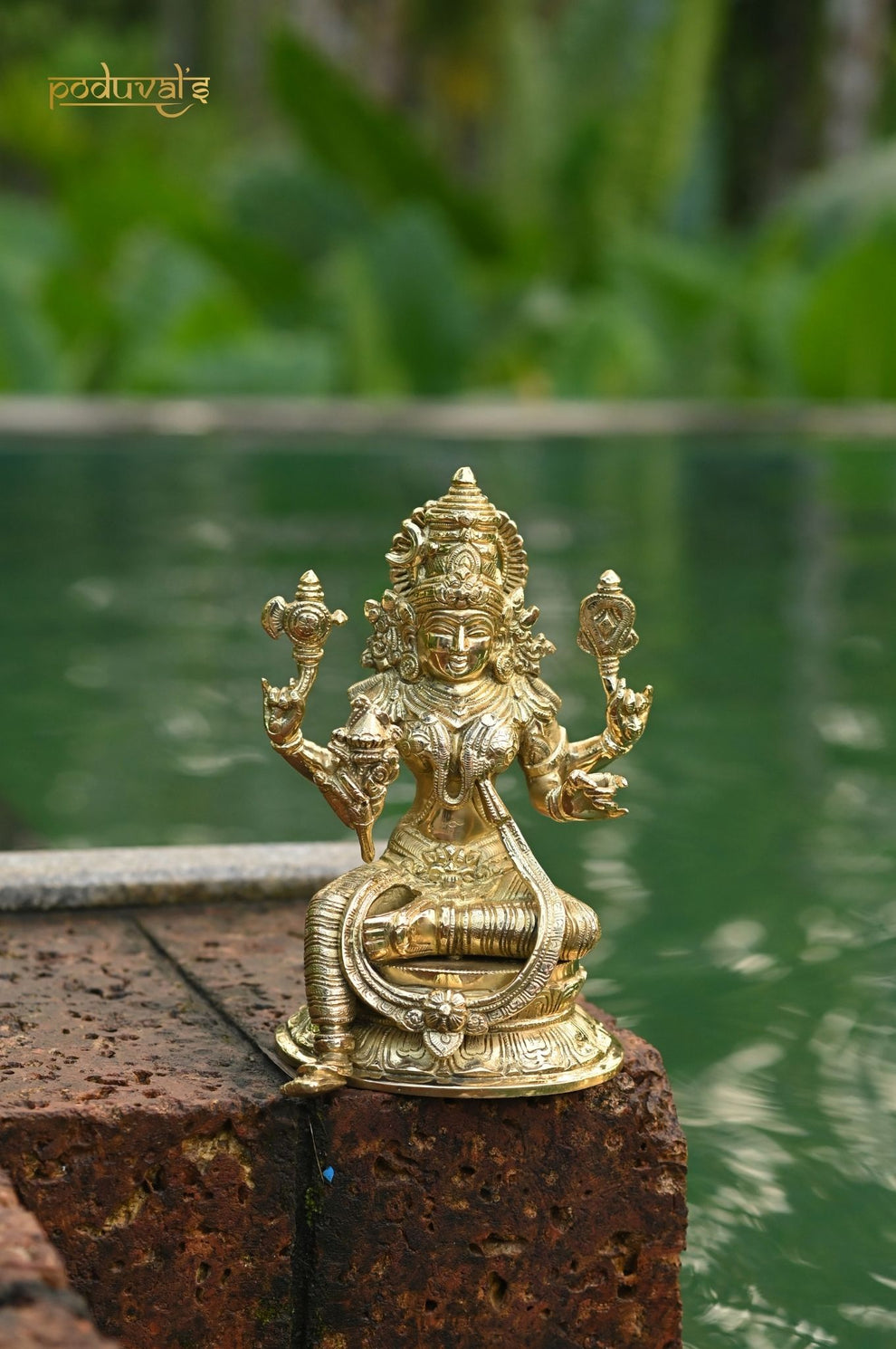 Premium Brass Devi Idol – Poduvals